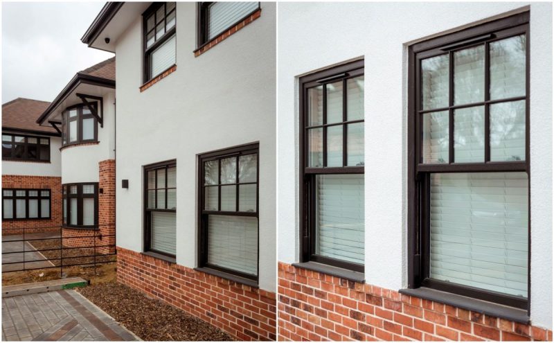 What is the U-value required for sash windows?